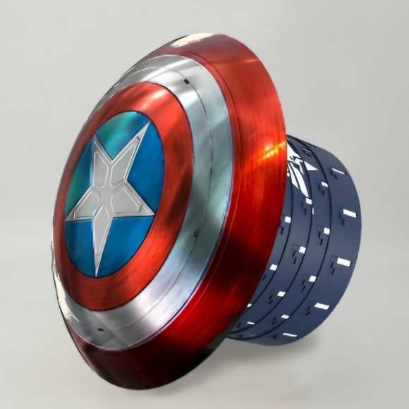 amc | Other | Captain America Shield Foldable Popcorn Bucket | Poshmark